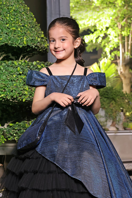 Solid Sequins & Moonlight Frock | BIRTHDAY BASH | F2301 – SANA'S