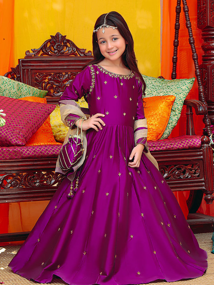 Handwork Embroidered Long Maxi | SHENDI | M3156 – SANA'S