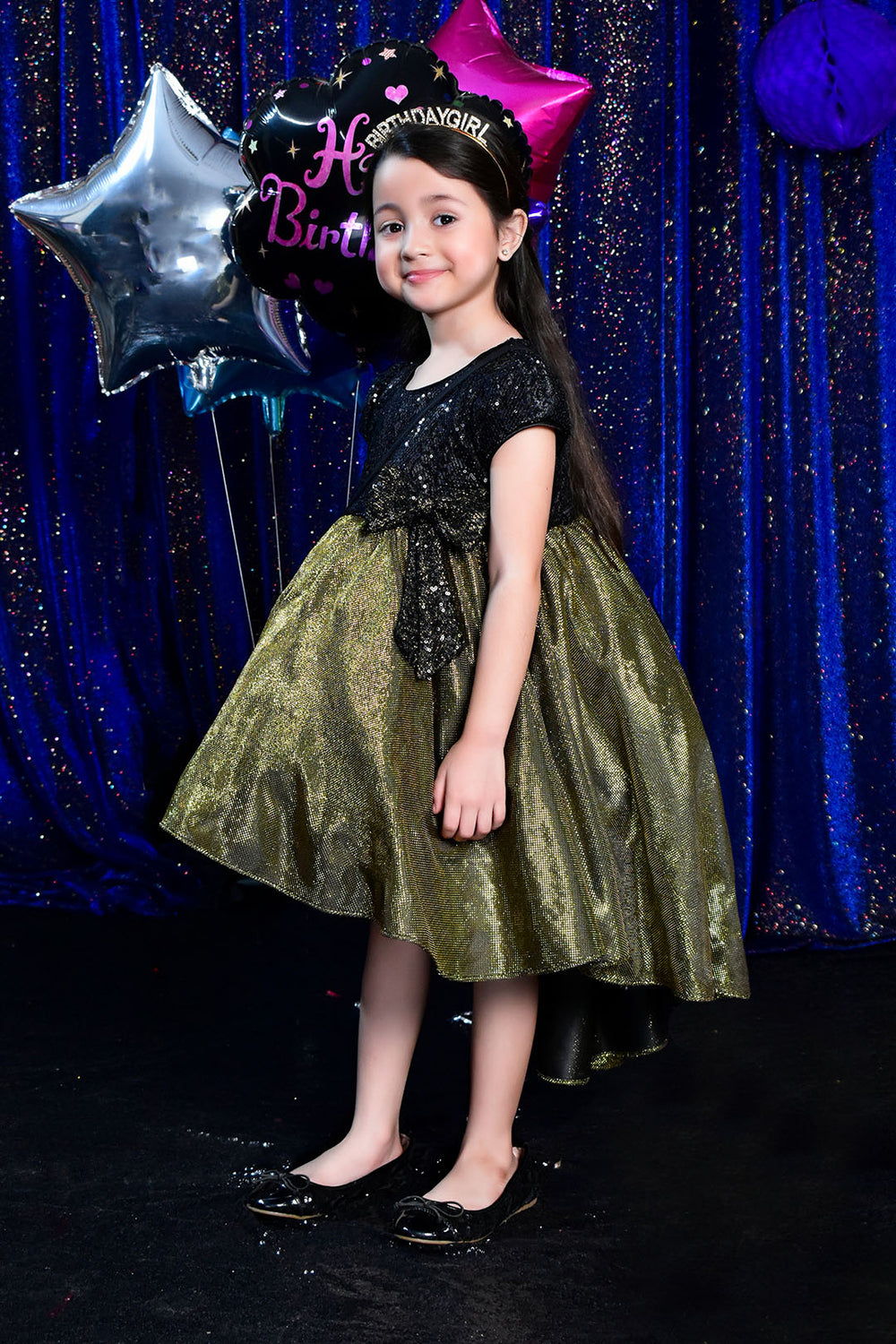 Solid Sequins & Moonlight Frock | BIRTHDAY BASH | F2301 – SANA'S